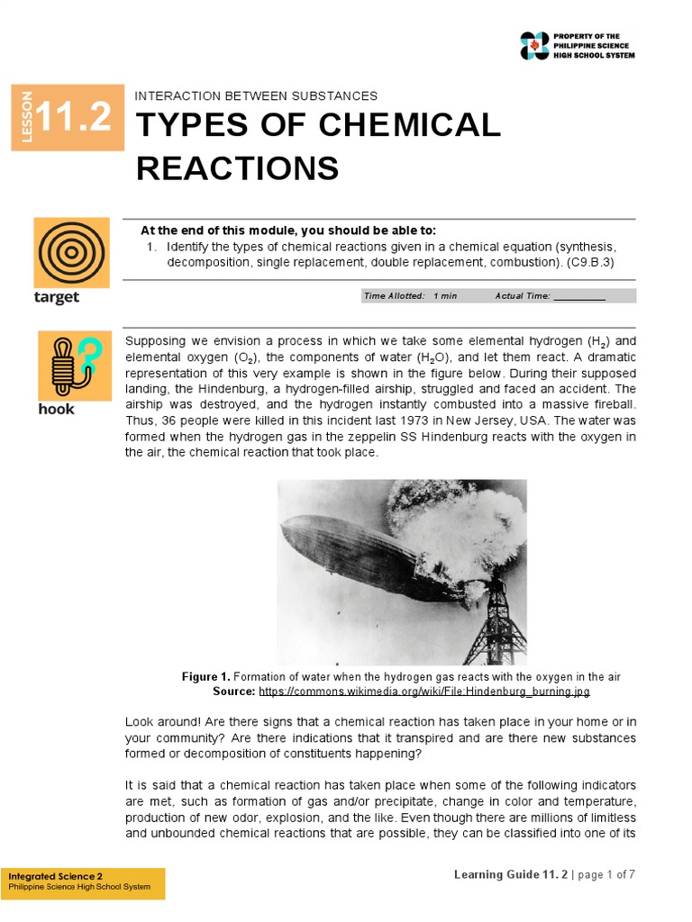 Chemistry Reactions Guide | PDF | Chemical Reactions | Oxide