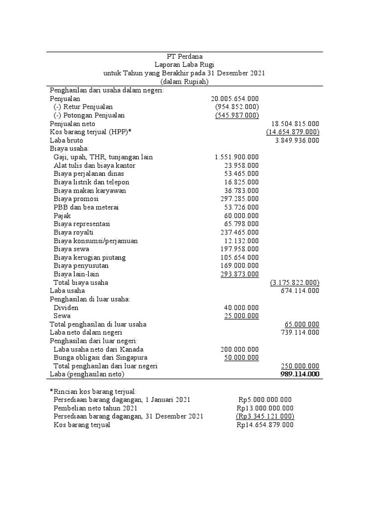 Catatan UAS Perpajakan | PDF