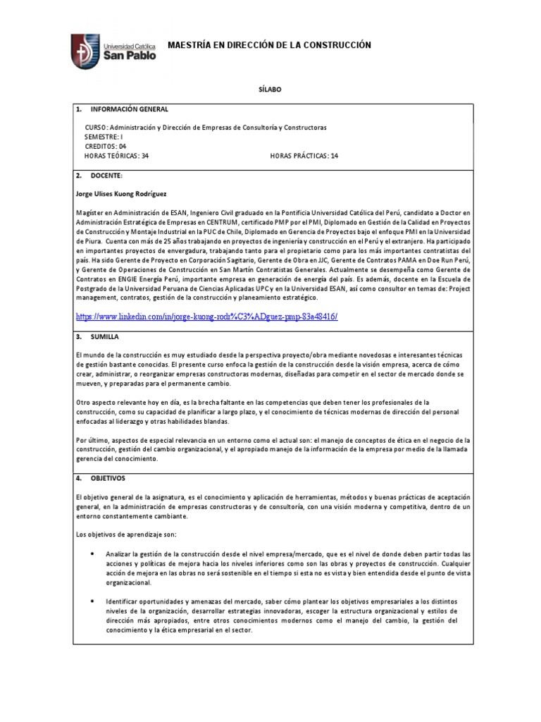 Silano AEC | PDF | Planificación | Conocimiento administrativo