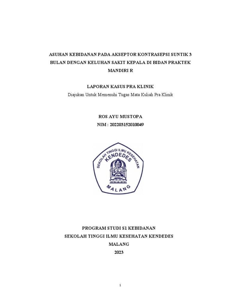 BU LILIK Tugas Studi Kasus - Baru | PDF