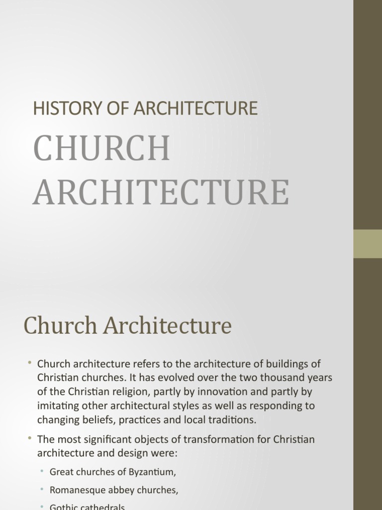 History of Architecture | PDF