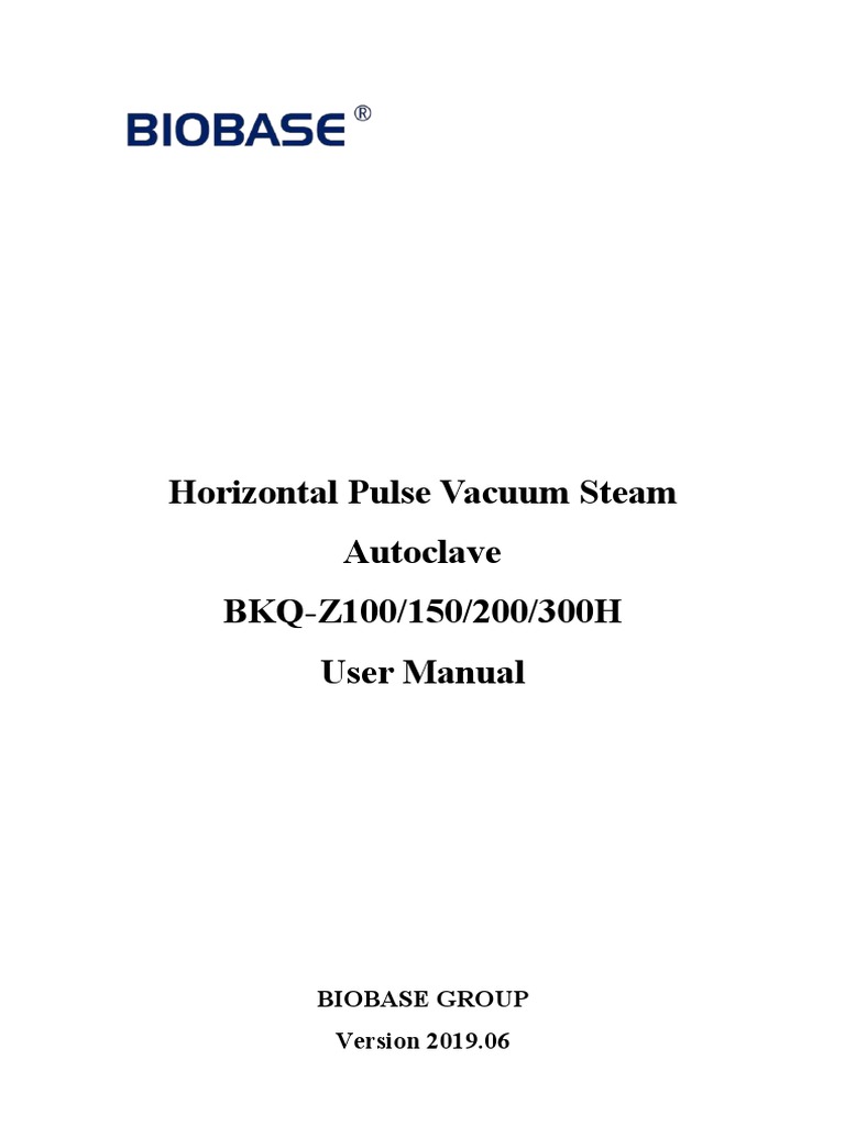 BIOBASE Horizontal Pulse Vacuum Steam Autoclave BKQ-Z100、150、200、300 (H ...