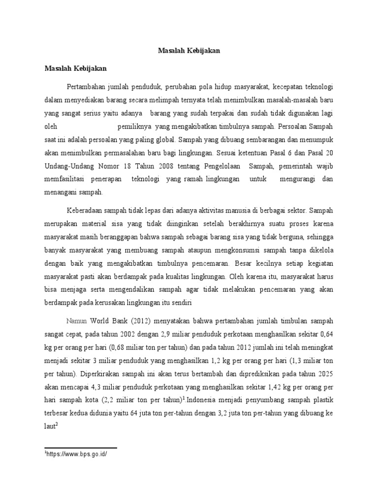 Analisis Kebijakan Publik Pdf