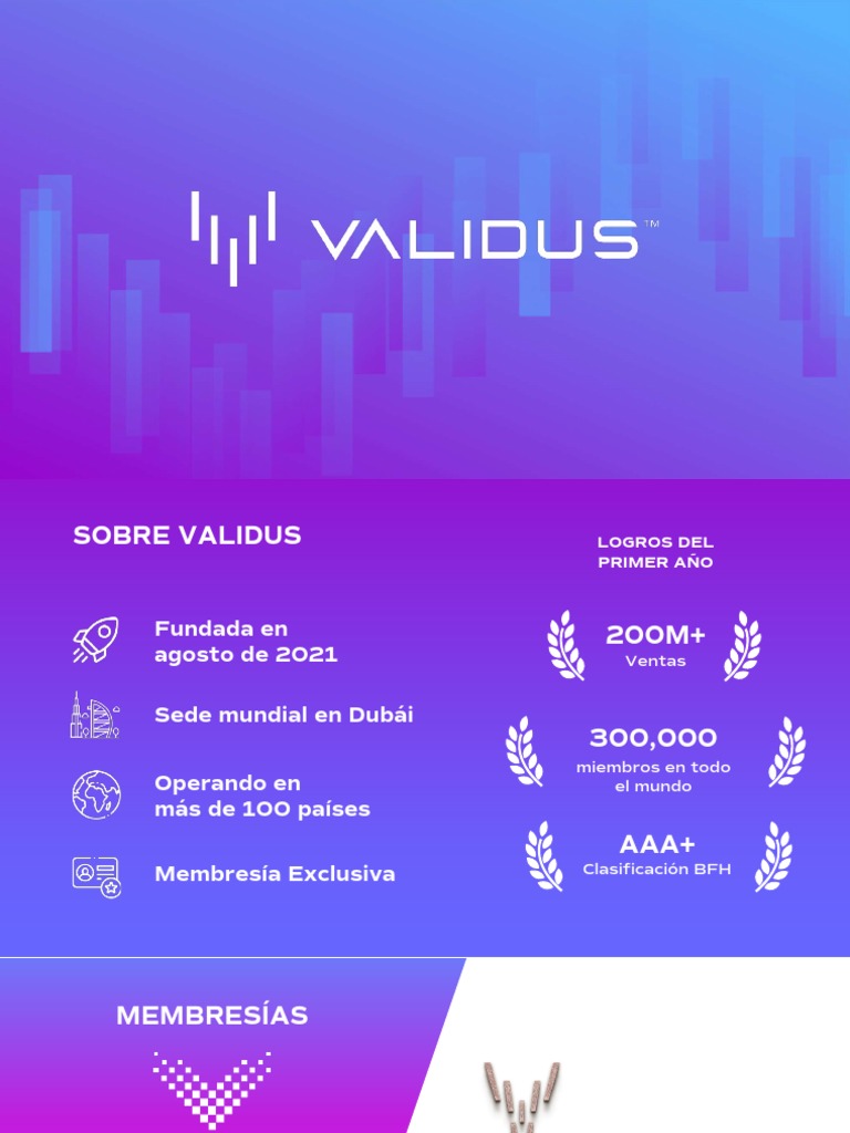 Validus Presentación ES 2023 | PDF