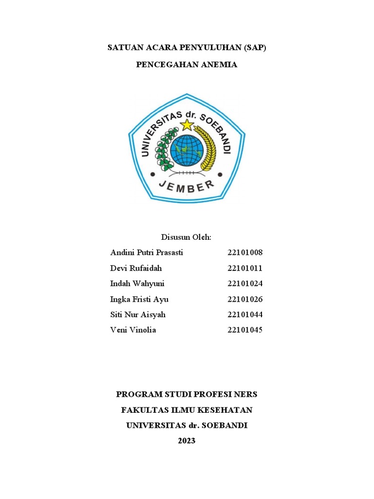 SAP ANEMIA (1) | PDF
