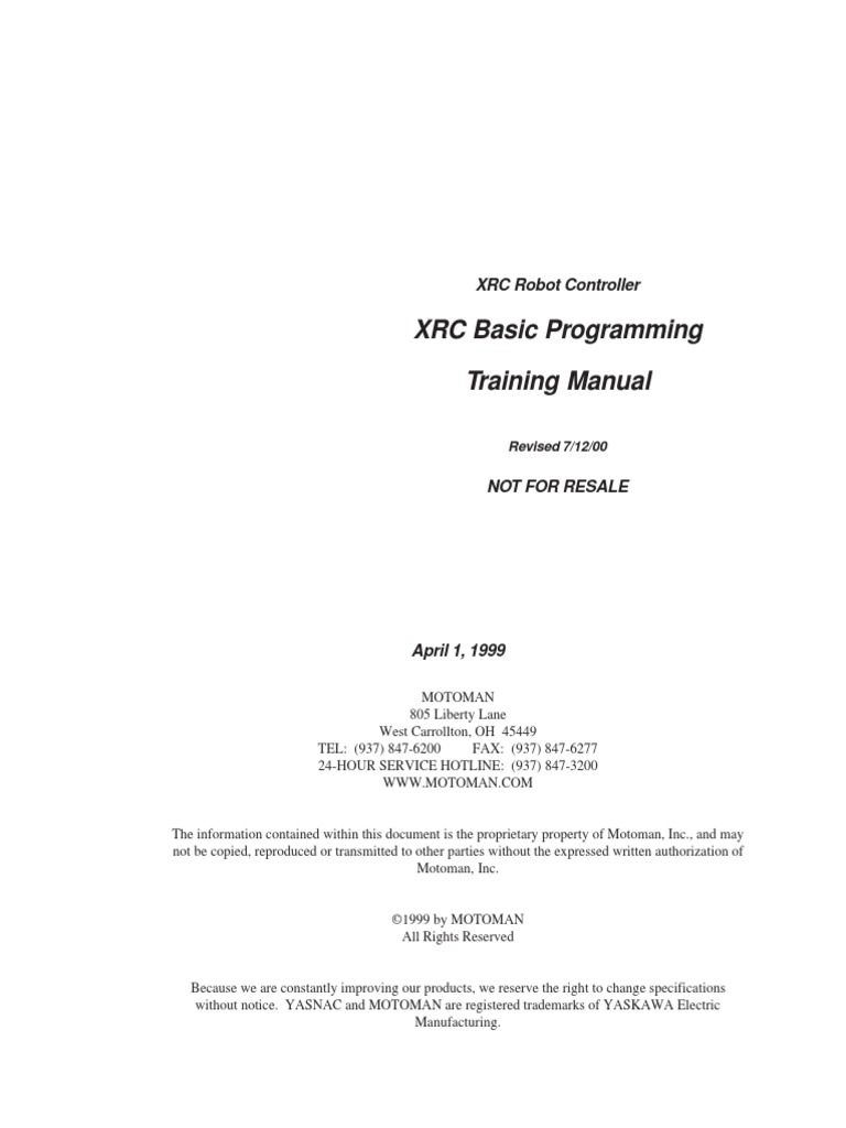XRC Basic | PDF | Menu (Computing) | Cursor (User Interface)
