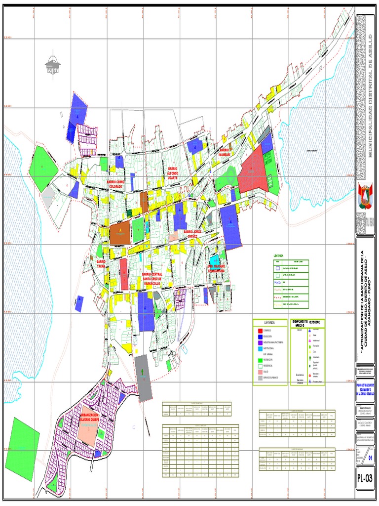 03 Plano Equipamiento Uso de Predio de Asillo 2019-Layout2 | PDF