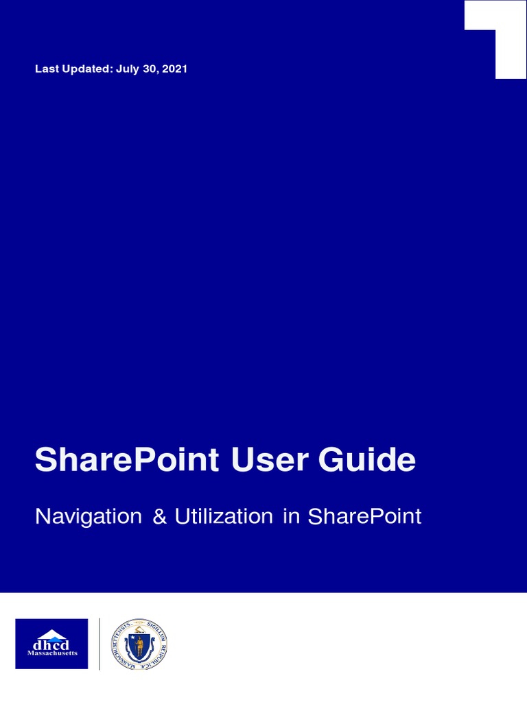 Sharepoint User Guide: Navigation & Utilization in Sharepoint | PDF | Share Point | Computer File