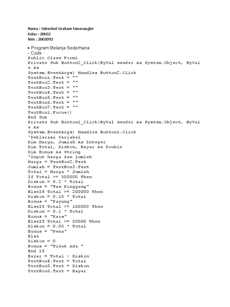 TUGAS | PDF | Software Engineering | Computing