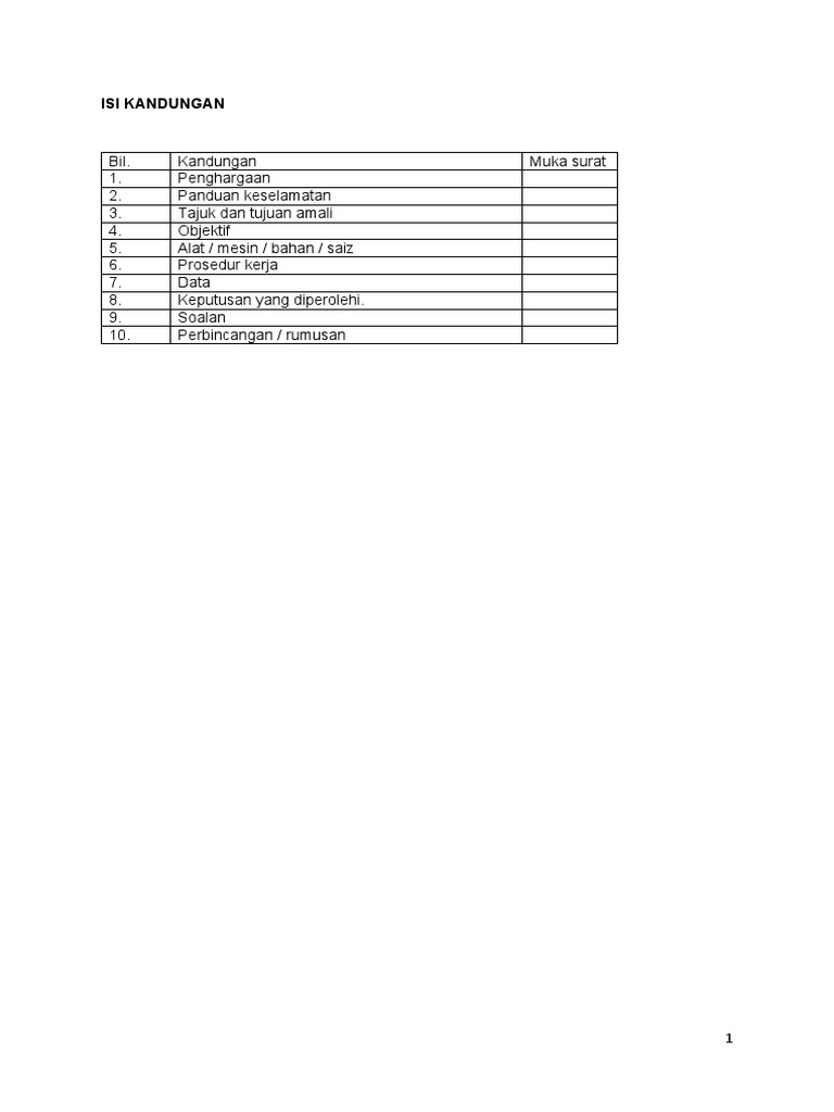 Laporan Test Cube Pdf