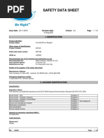 Silver Nitrate Safety Data Sheet | PDF | Firefighting | Toxicity