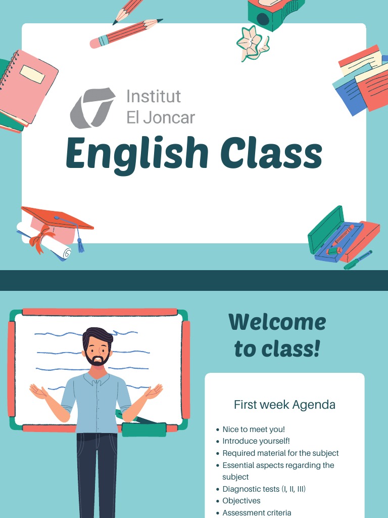 English class first day | PDF