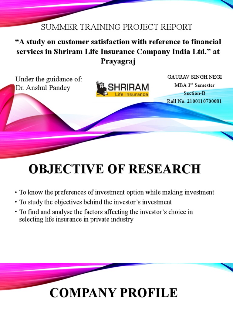 STPR Gaurav Singh Negi | PDF | Insurance | Life Insurance