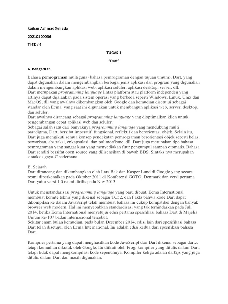 Raihan Achmad Suhada Tugas 1 | PDF