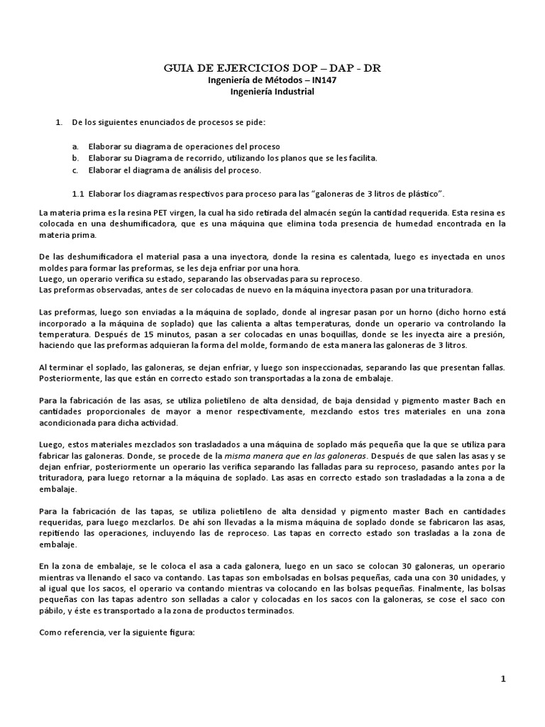 Guia de Ejercicios Dop Dap DR | PDF | Madera | Carne