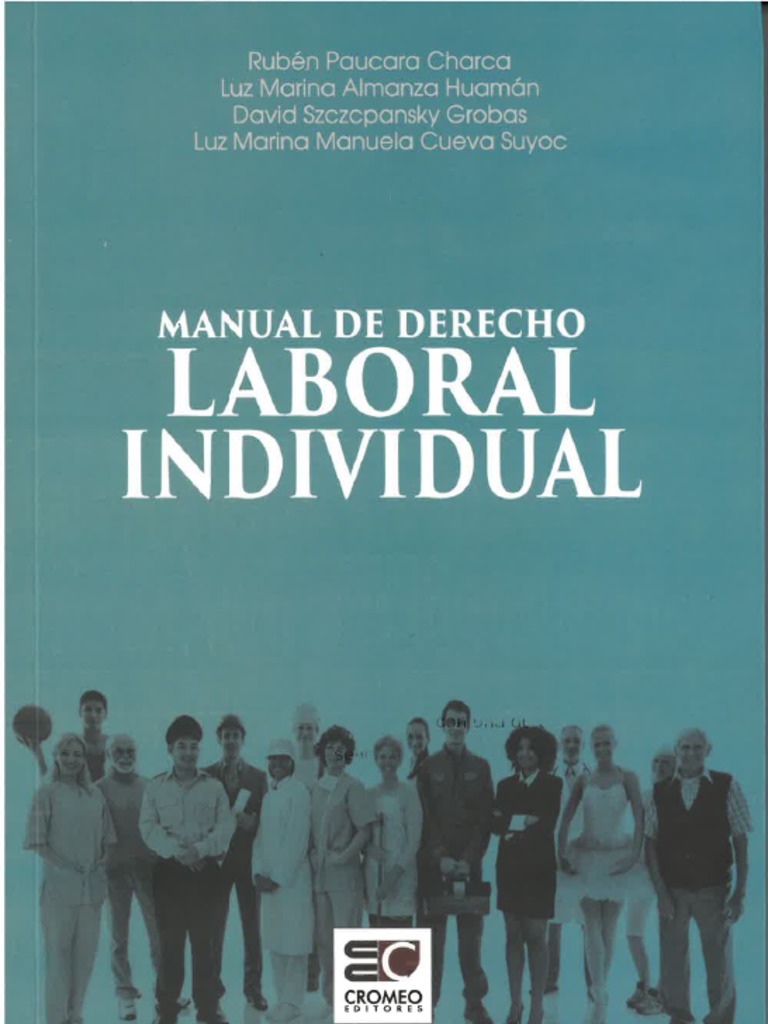 Manual de Derecho Laboral Individual - Paucara. | PDF | Derecho laboral ...