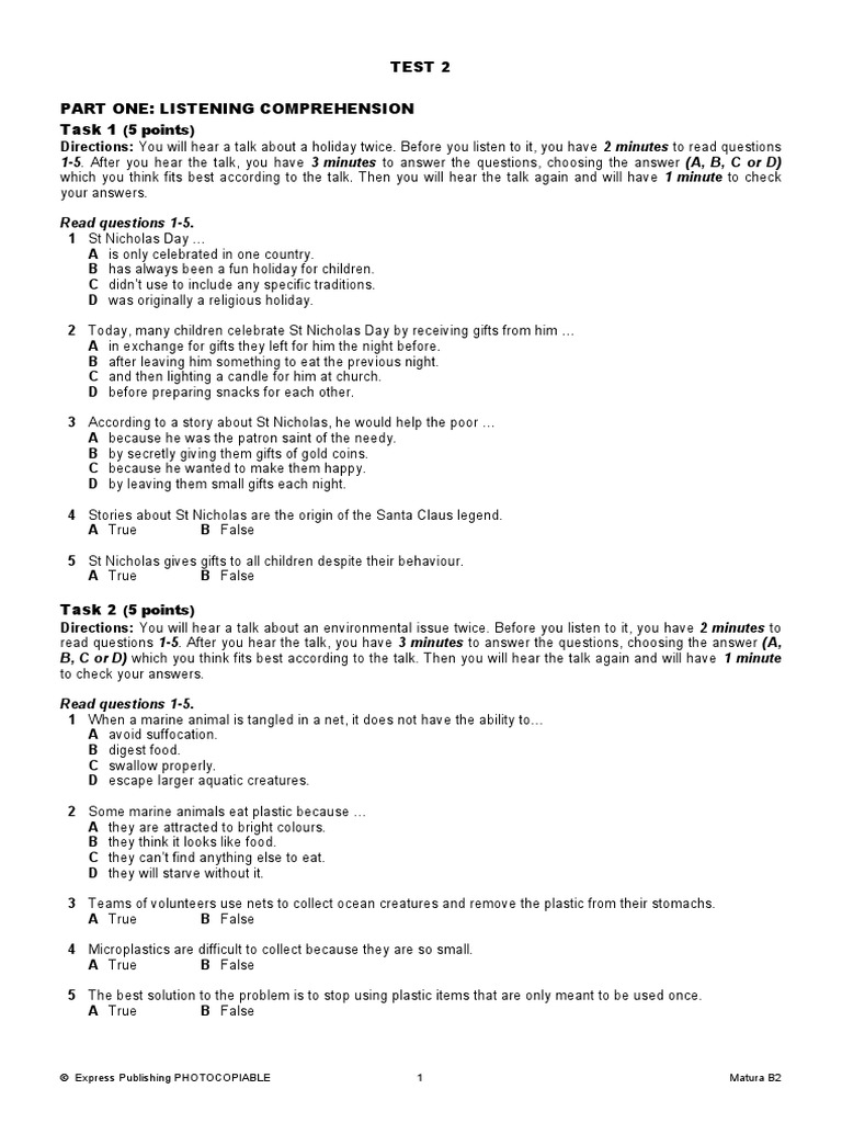 B2 Test 2 Pdf Intelligence Intelligence Quotient