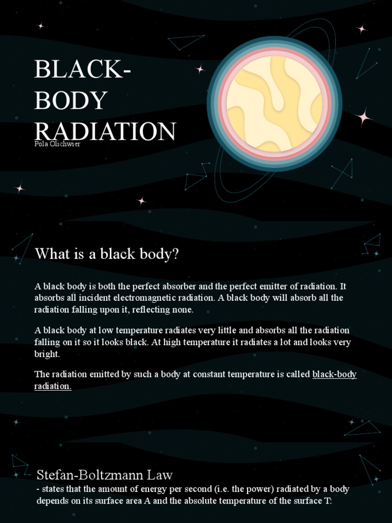 Black-Body Radiation | PDF