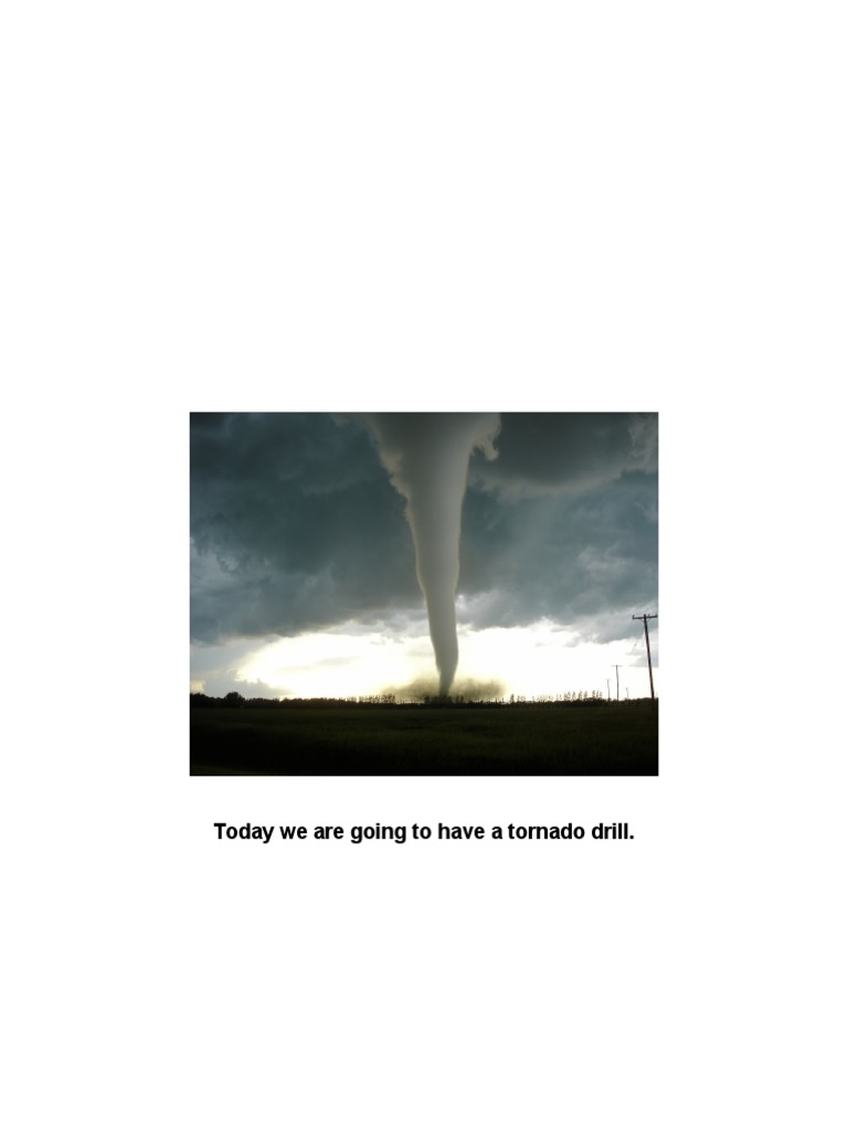 Social Story Tornado Drill | PDF | Language Arts & Discipline