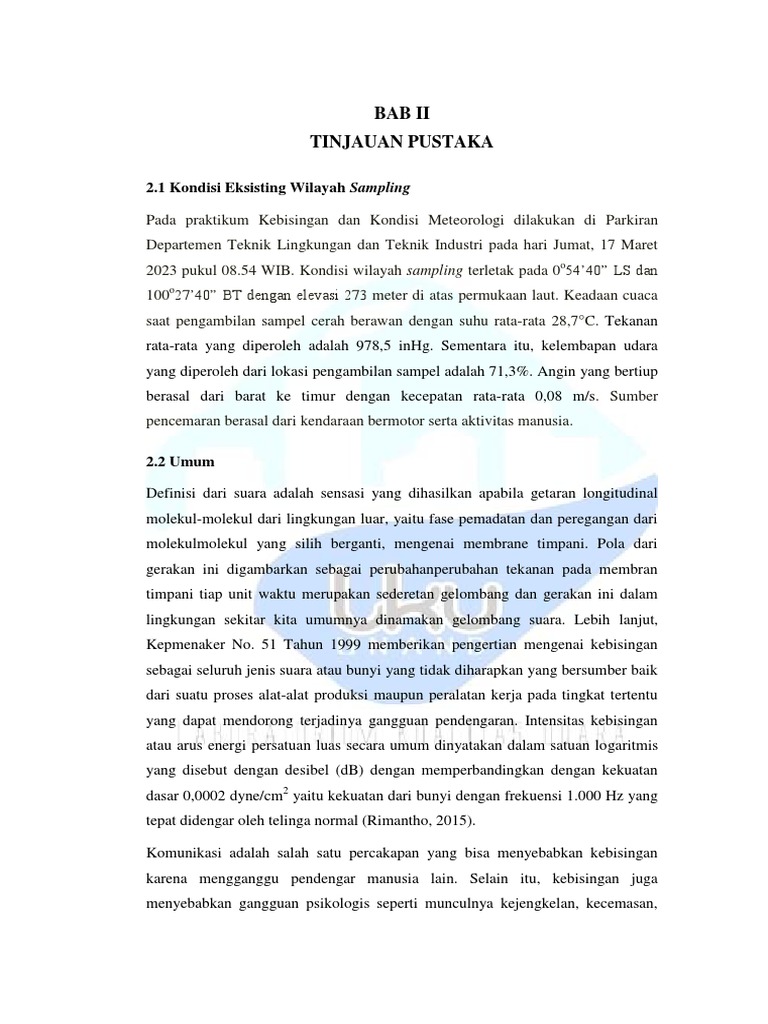 Bab 2,4,5, Dapus Bising Didi | PDF