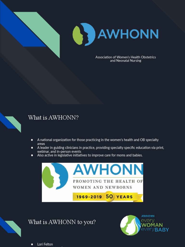 AWHONN: Women's Health Nursing Insights | PDF | Self-Improvement