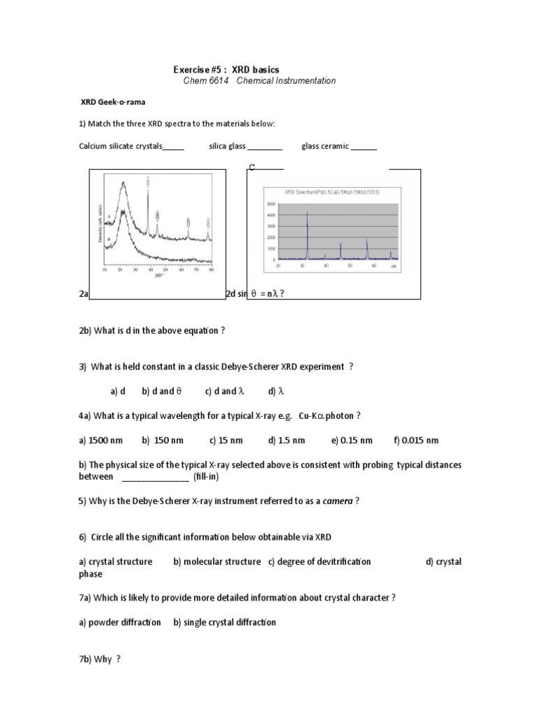 XRD Basics and Applications Guide | PDF