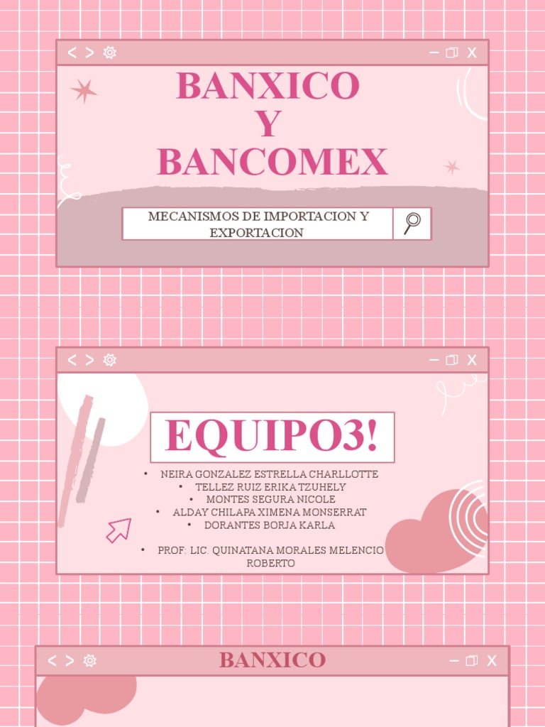 Banxico y Bancomext | PDF