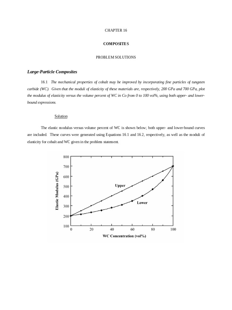 Large-Particle Composites | PDF | Composite Material | Young's Modulus