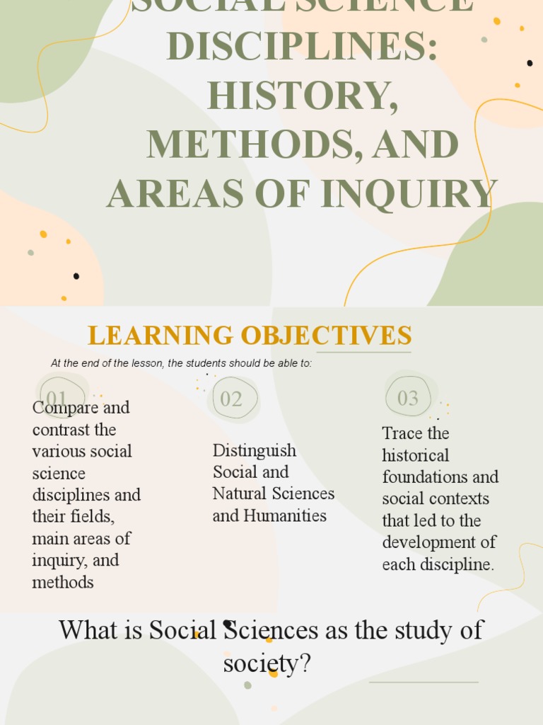 Branches of Social Science | Download Free PDF | Social Sciences | Science