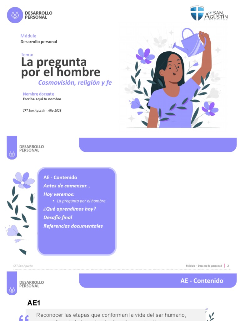 La Pregunta Por El Hombre: Cosmovisión, Religión y Fe | PDF | Platón ...