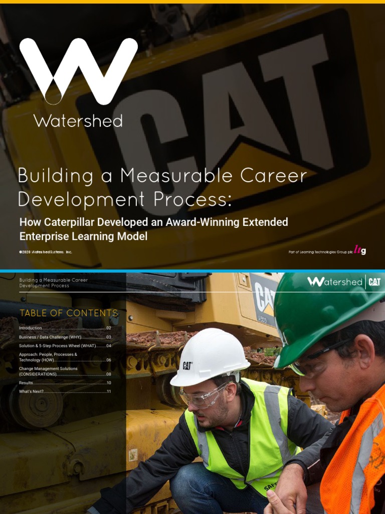 Watershed Ebook Building A Measurable Career Development Process 2 | PDF | Learning | Sales