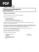 CB3 Exam Process and Guidelines | PDF | Computing