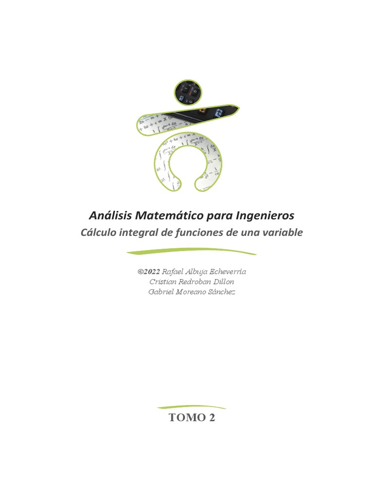 Análisis Matemático para Ingeniería, Cálculo Integral Tomo II ESPOCH | Descargar gratis PDF ...