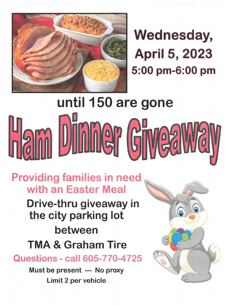 Mitchell Food Pantry Easter | PDF