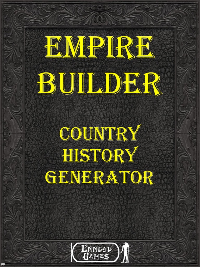 EBK Empire Builder Kit - History Generator (9670829) | PDF | Burglary