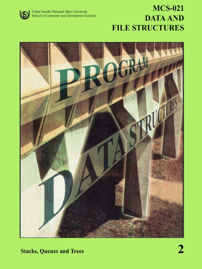 Msc 021 Block 2 Pdf Queue Abstract Data Type Pointer Computer Programming 
