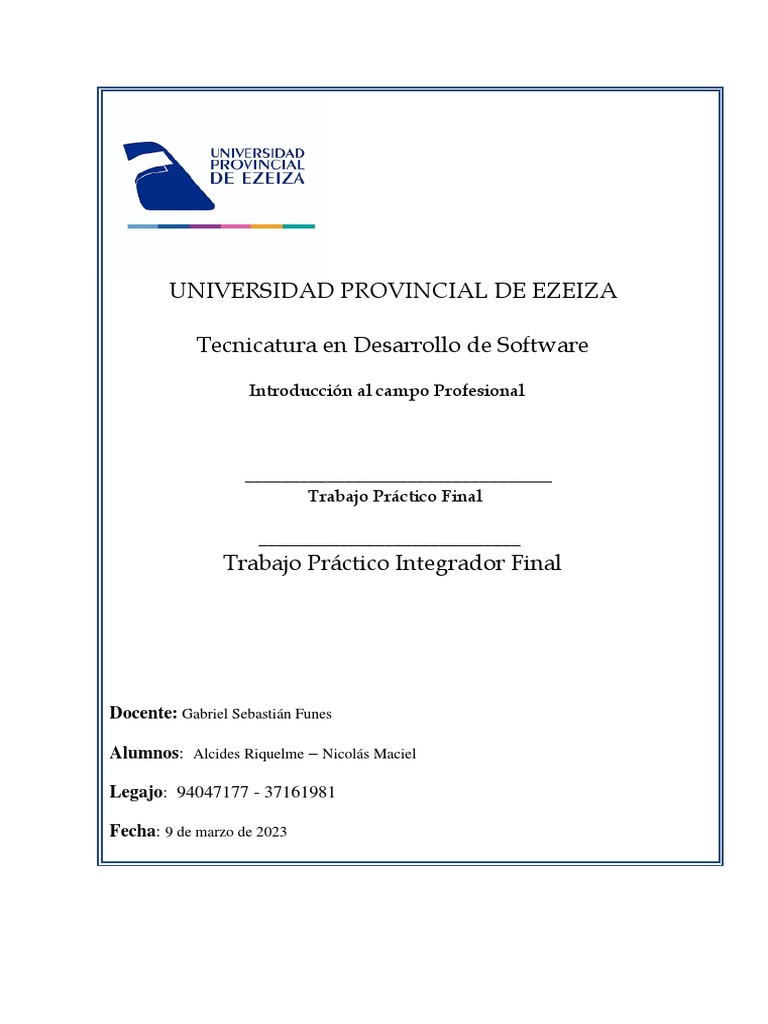 TP Icp | PDF | Enseñando