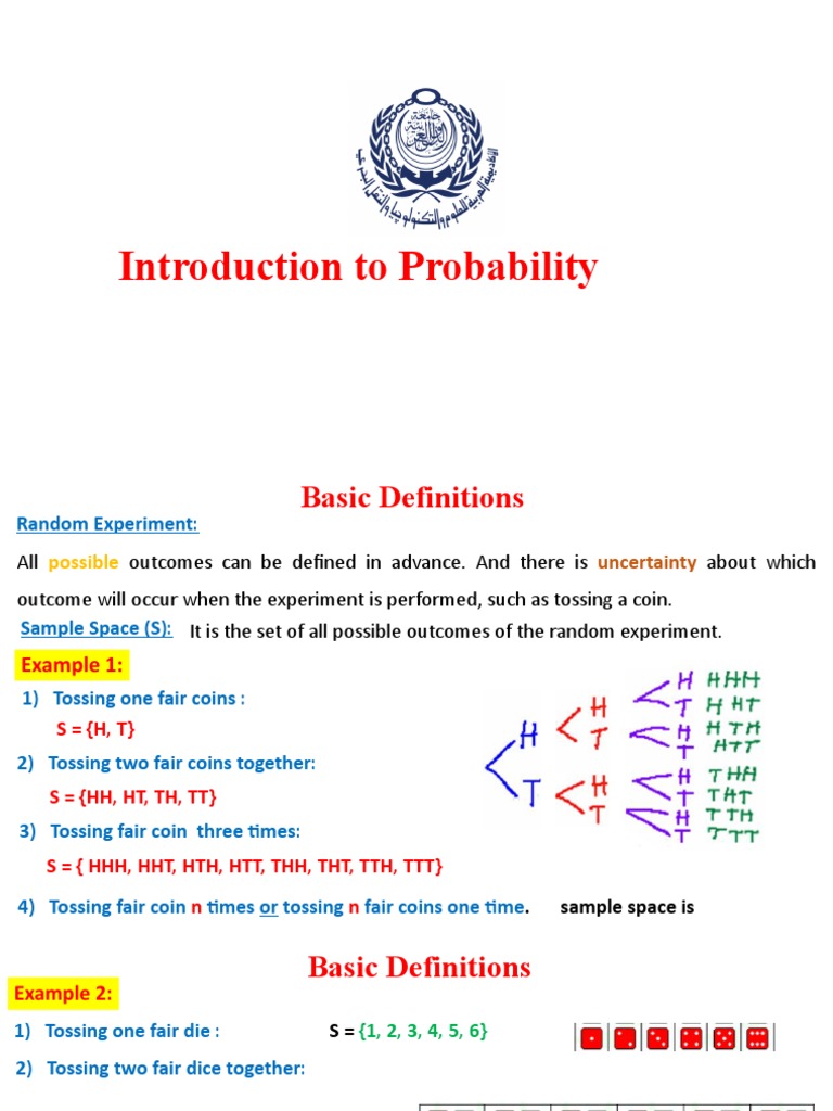 Introduction To Probability | PDF | Probability | Probability And Statistics