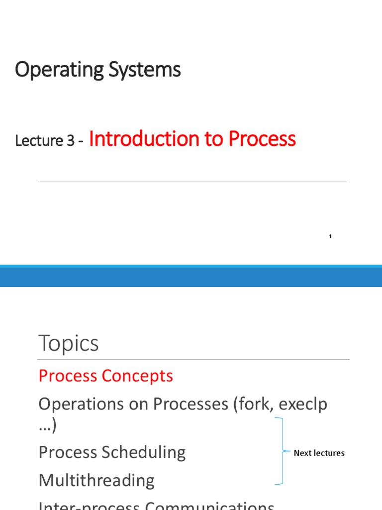 Lecture 3 Pdf Process Computing Programming