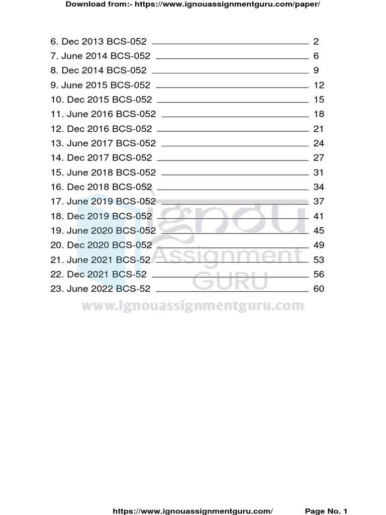 BCS-052 by | PDF | Transmission Control Protocol | Internet Protocol Suite