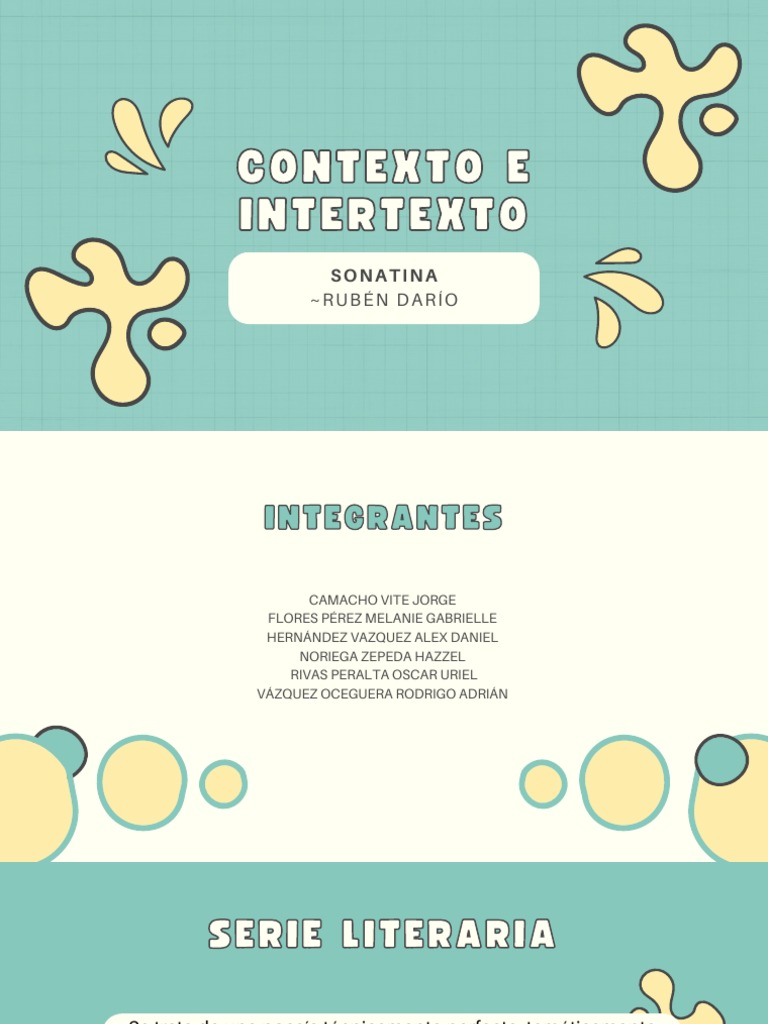 Contexto E Intertexto | PDF | Poesía | Escritura