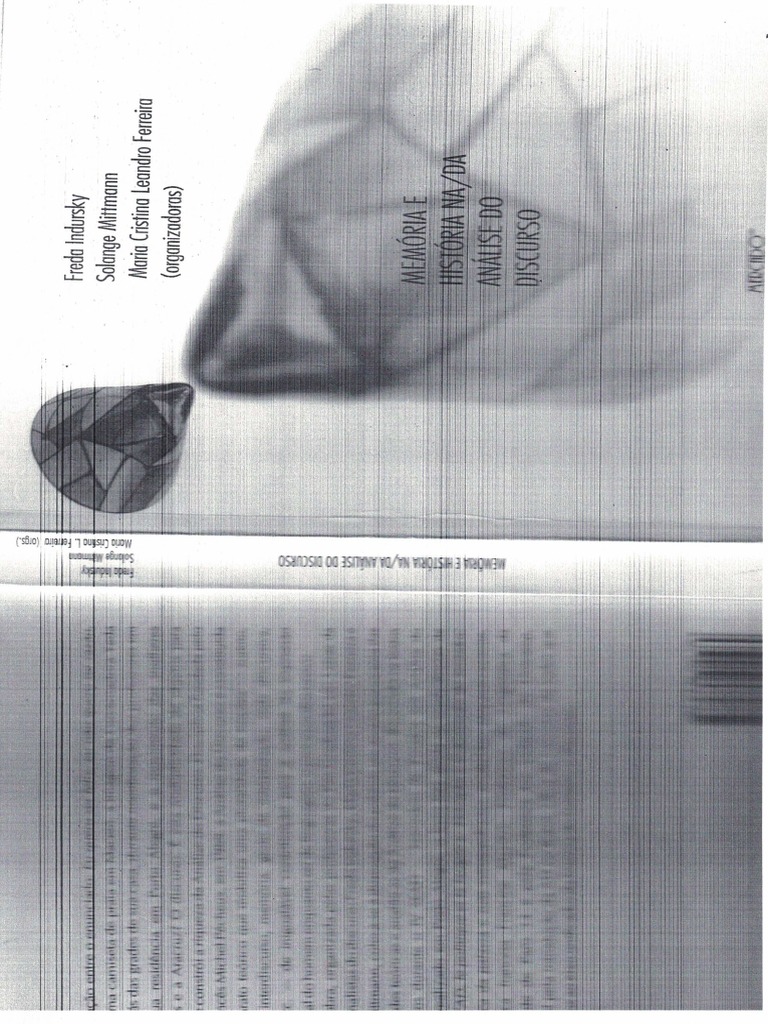 Memória e História Na Da Análise Do Discurso - Freda Indursky - Solange ...