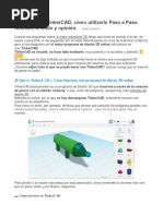 Manual de Tinkercad | PDF | Diseño | Archivo de computadora