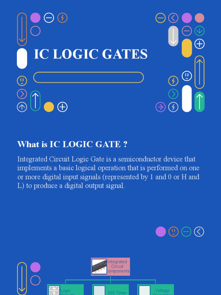Ic Logic Gates | PDF | Logic Gate | Integrated Circuit