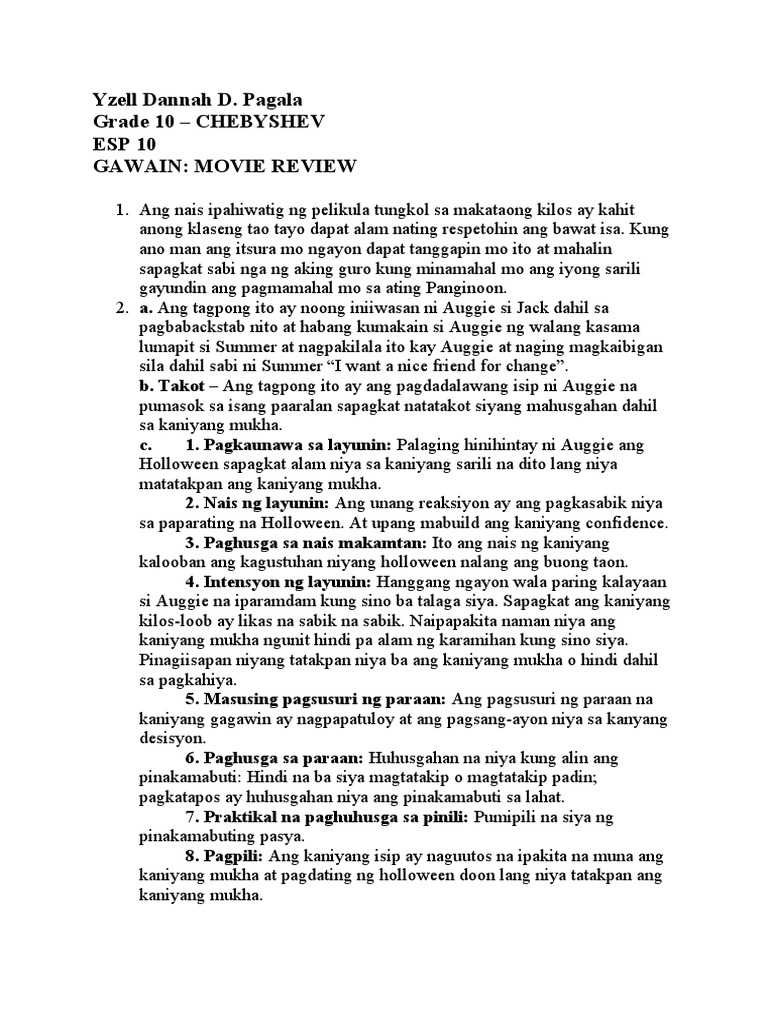 Movie Review | PDF