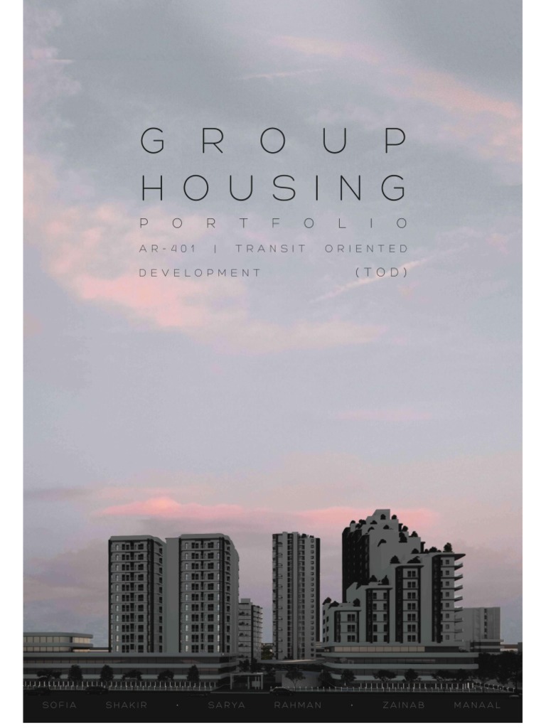 Group Housing Thesis | PDF