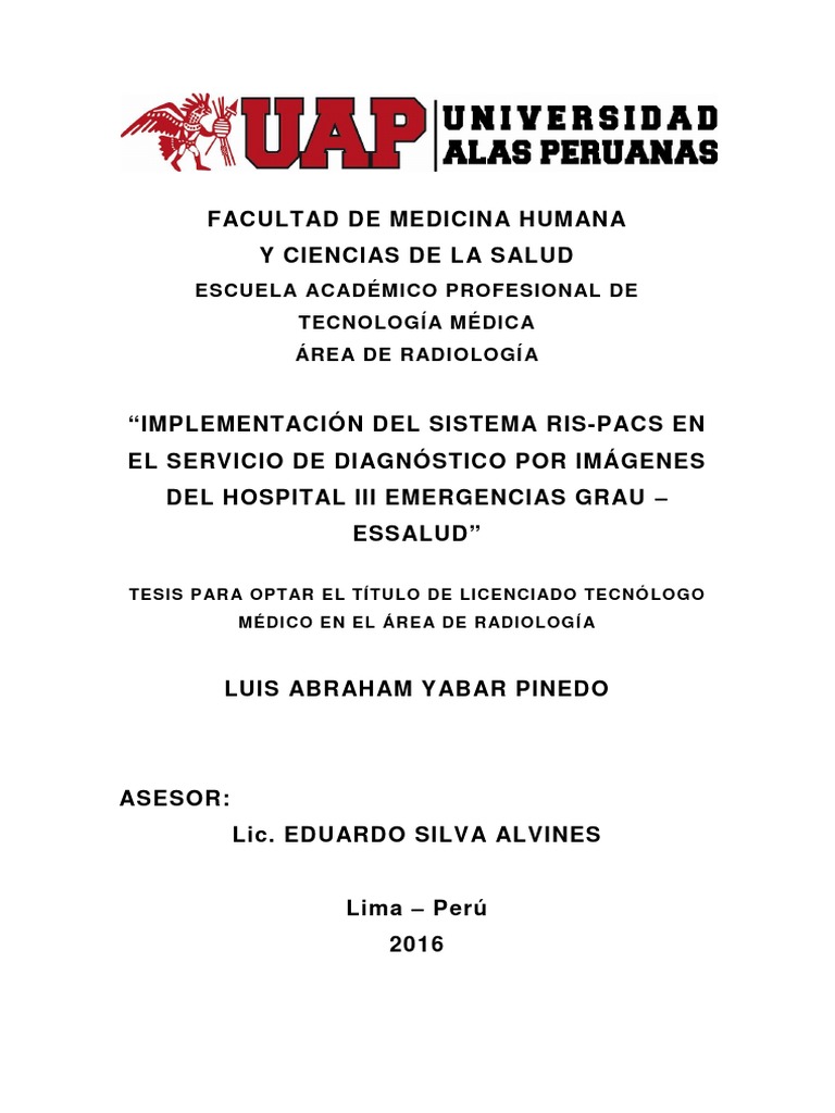 Implementación RIS-PACS en Hospital | PDF | Imagenes medicas | Radiología