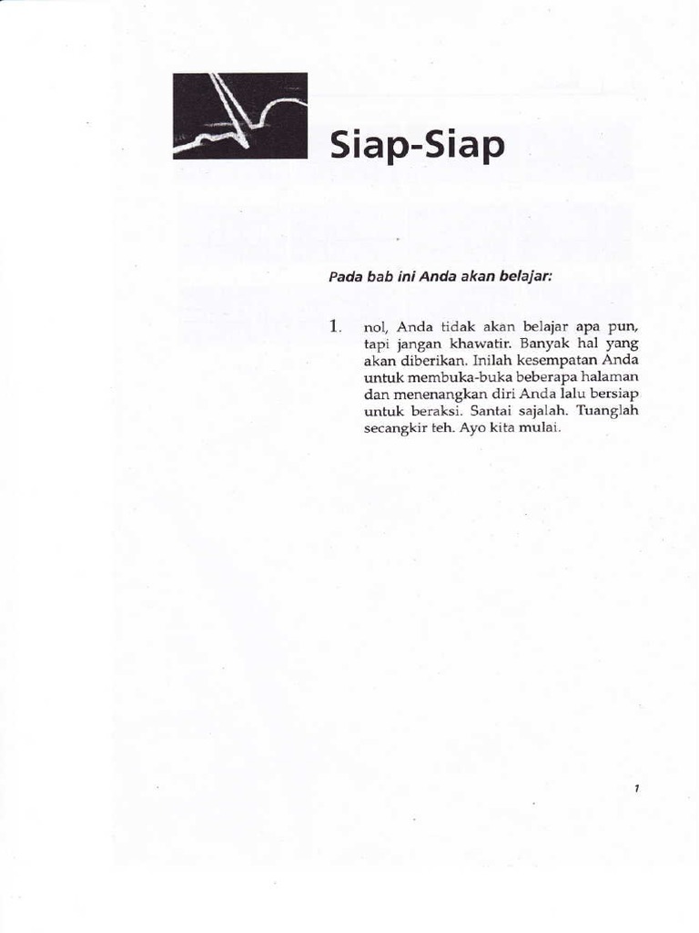 Siap Siap | PDF