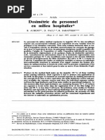 Dosimétrie et Radioprotection Essentielle | PDF | Dose absorbée ...