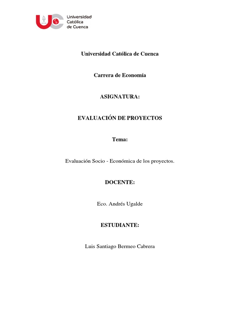 Evaluacion Proyect | PDF | Evaluación | Inversiones